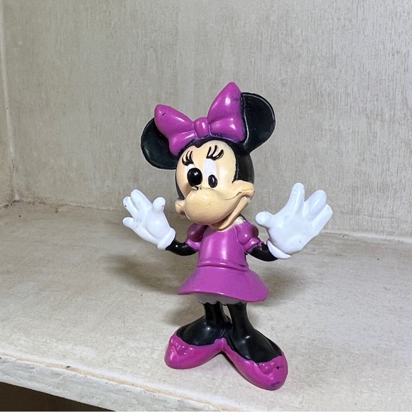 Disney | Toys | Disney Minnie Mouse Action Figurine Cake Topper ...